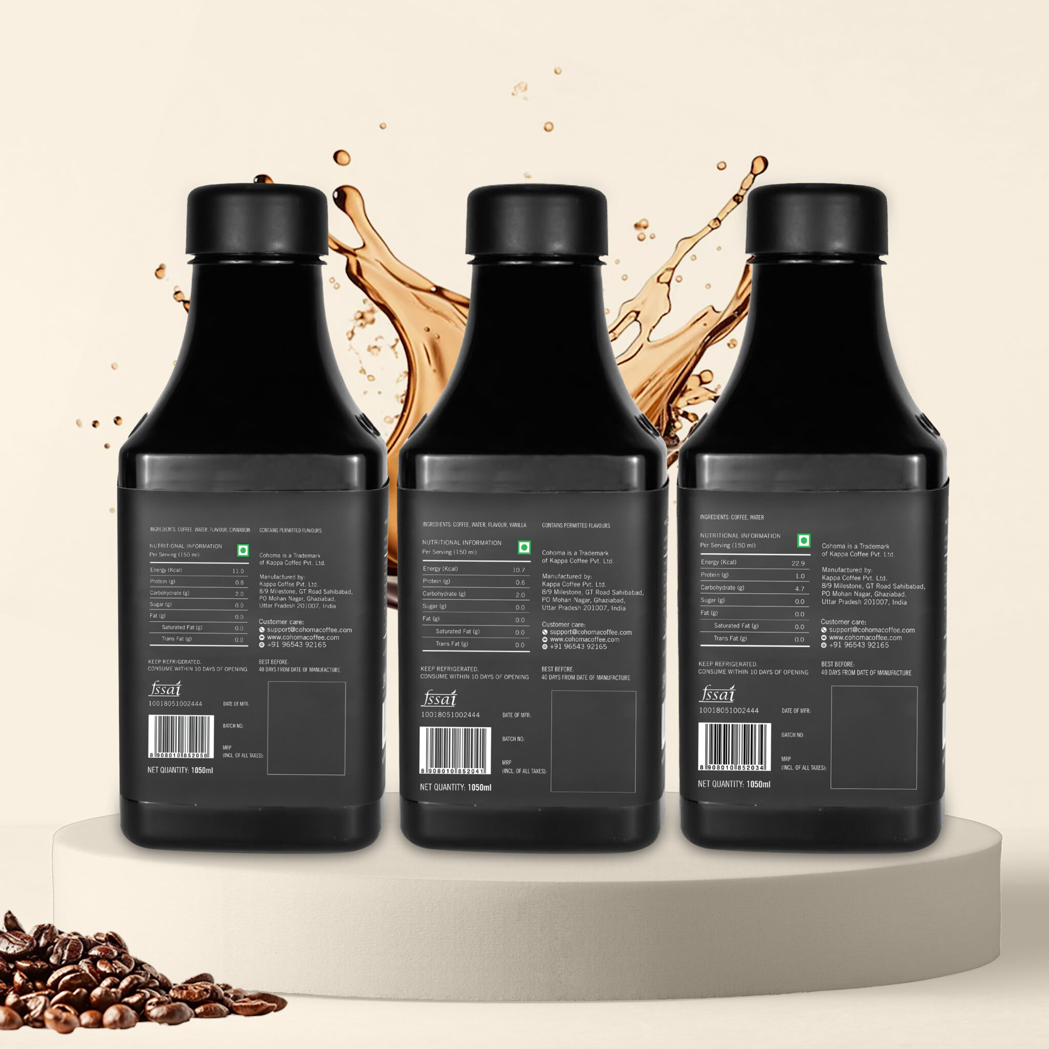 Signature Flavours Trio Cold Brew | Cohoma Coffee | Crafted Excellence ...